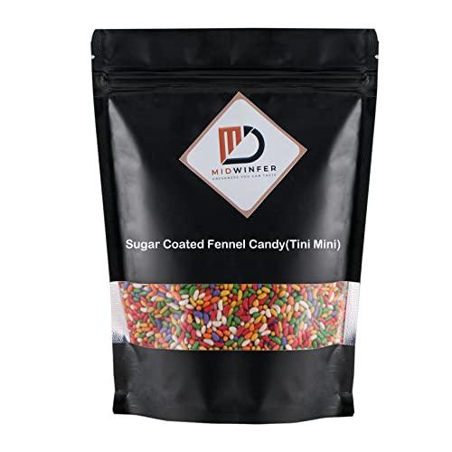MIdwinfer Sugar Coated Fennel Seeds Candy, Saunf MIdwinfer