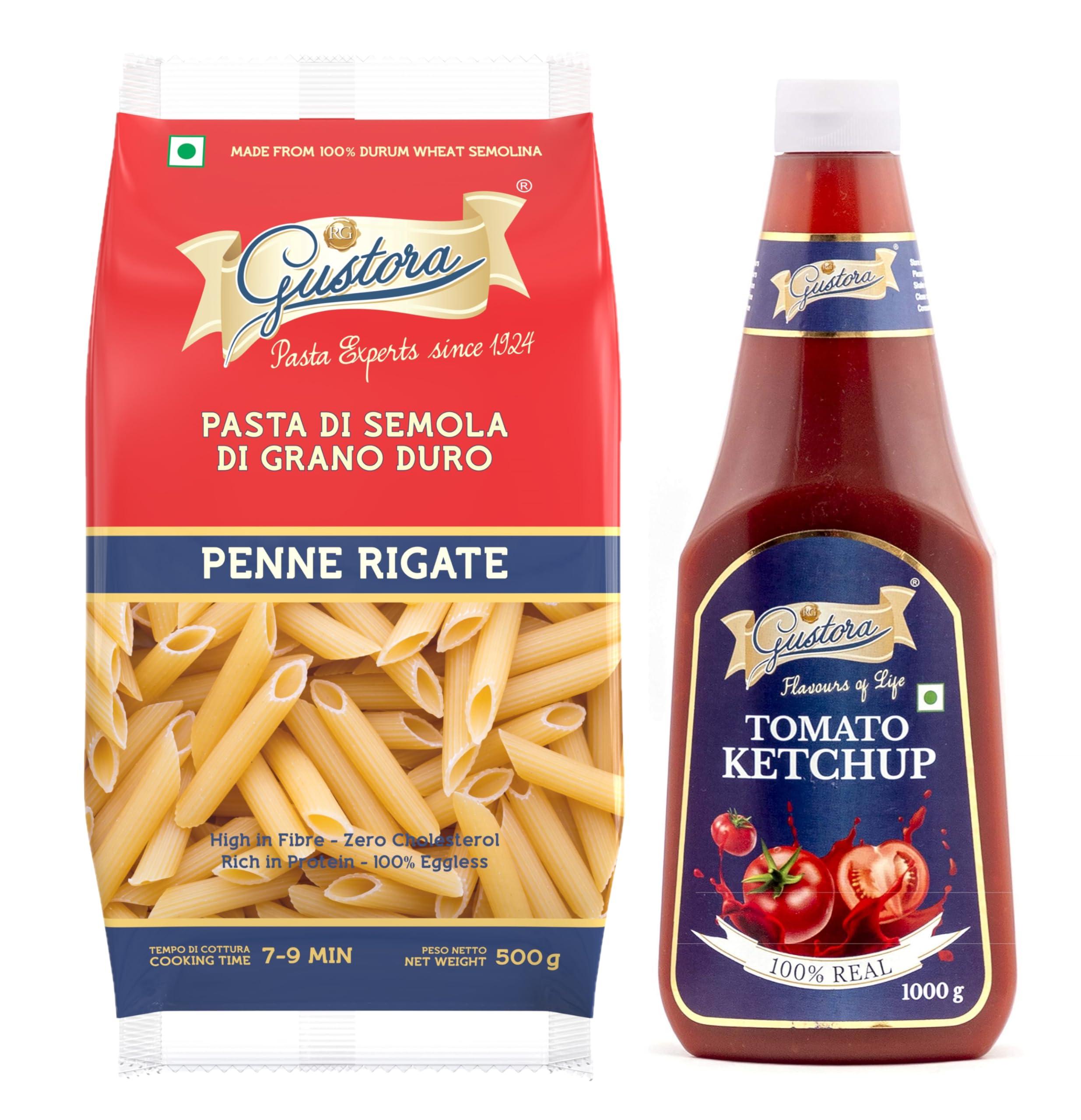 Gustora Combo Pack of Penne Pasta, 500g Gustora