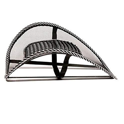 AHCS Acupressure Mesh Ventilation Back Rest with Lumbar Support (Black ...