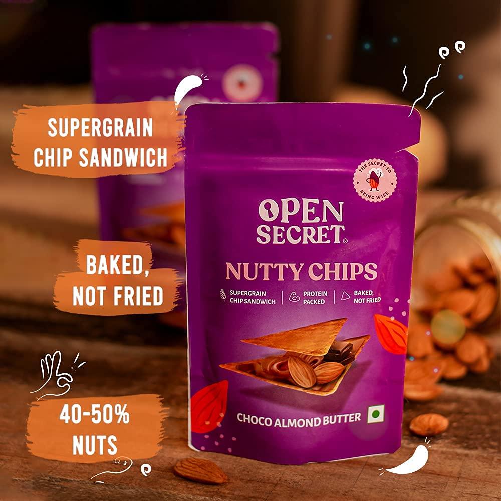 Open Secret Choco Almond Butter Nutty Chips Open Secret
