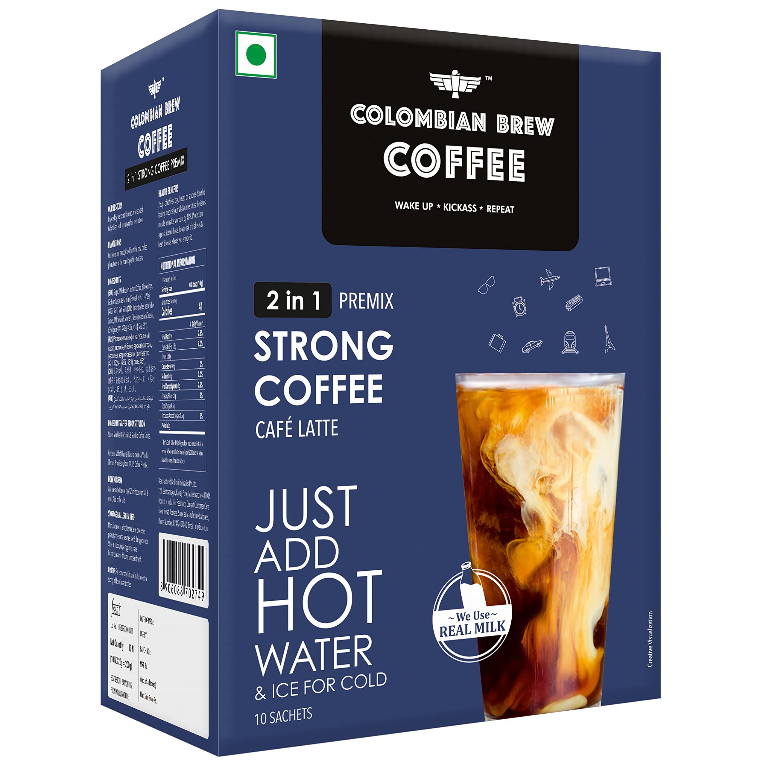 Colombian Brew 2 in 1 Instant Coffee COLOMBIAN BREW COFFEE