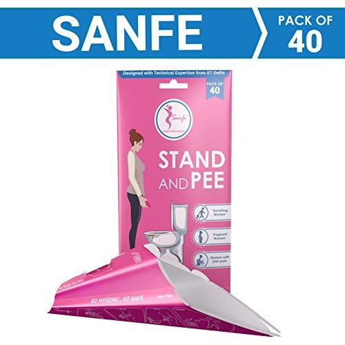 Sanfe - Pack of 40 Disposable Portable Personal Hygiene | Sanitation ...