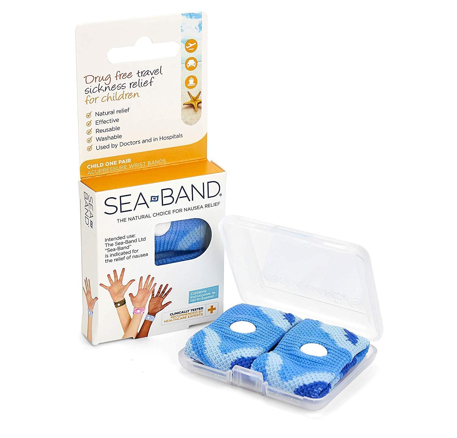 Sea Band Child Wrist - One Pair ***Blue** Sea-Band