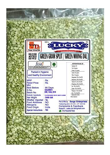 Green Gram Split, Green Moong DAL, Split DE\'S LUCKY - NavaFresh ...