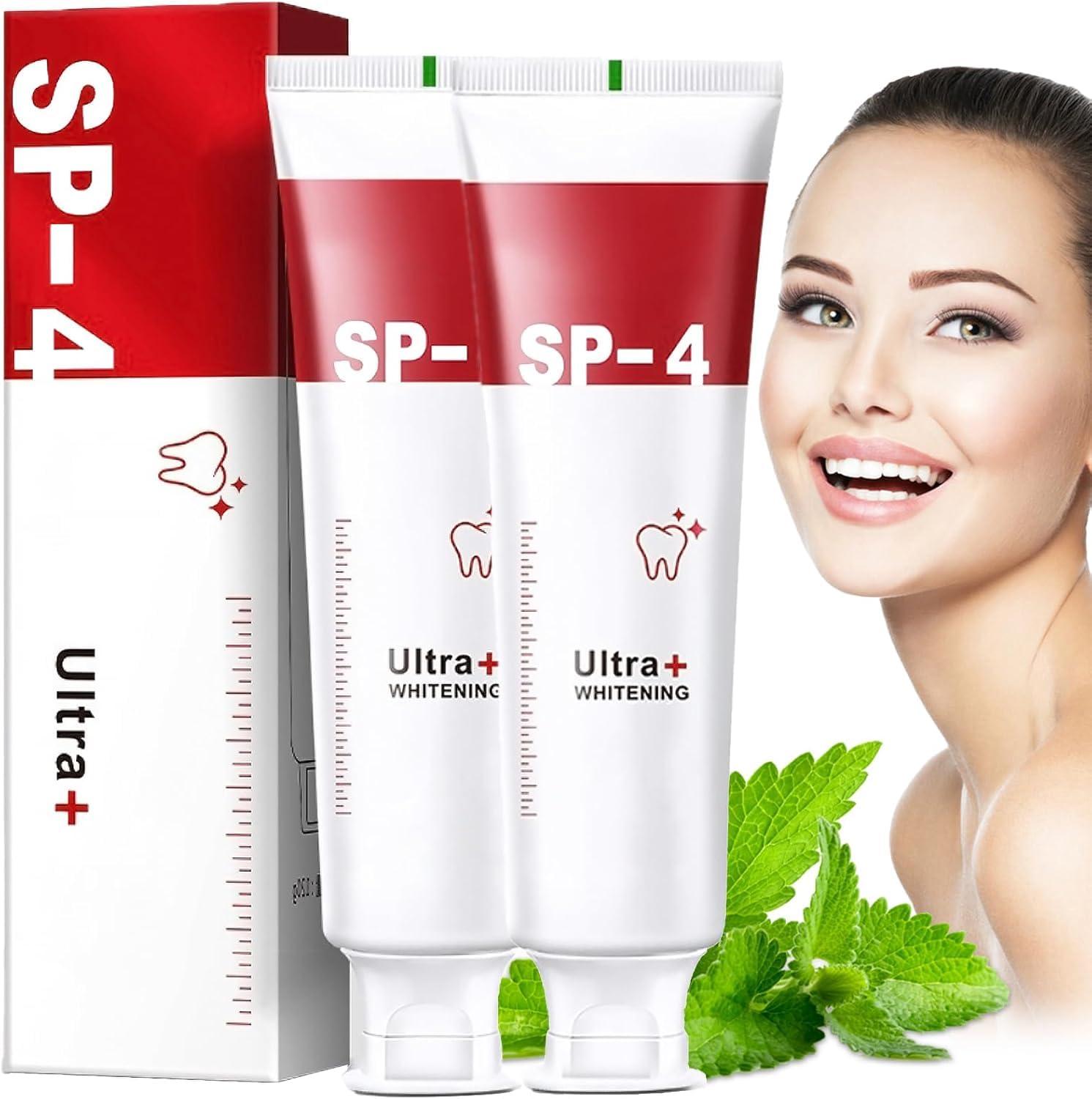 SP 4 probiotic whitening toothpaste, SP 4 Ultra PRATHAM