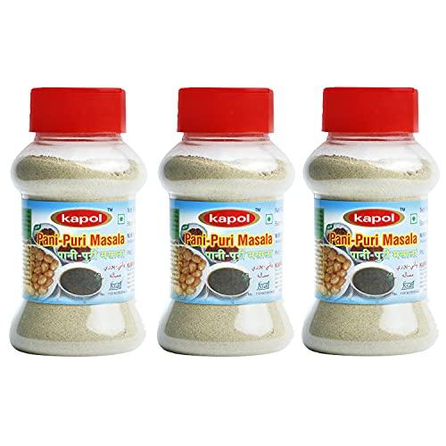 Kapol Pani Puri Masala 100 (GMS) - Pack of 3 Kapol - NavaFresh - United ...