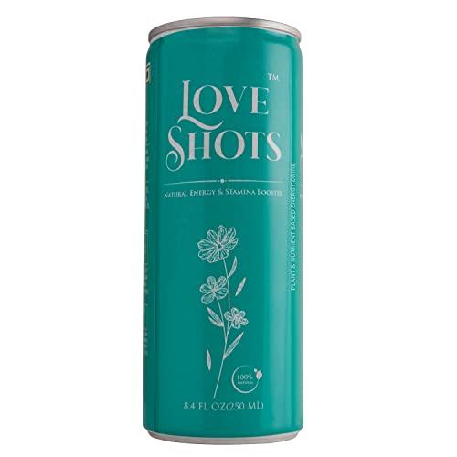 LOVE SHOTS Energy Drink, Plant Based Natural LOVE SHOTS