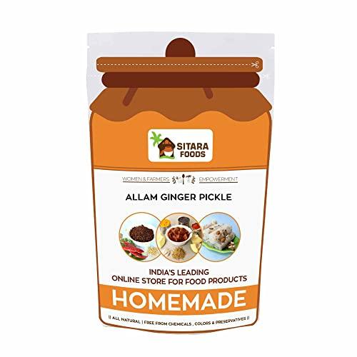 Sitara Foods Ginger Pickle Allam Pachadi Achar Andhra Style Home Made ...