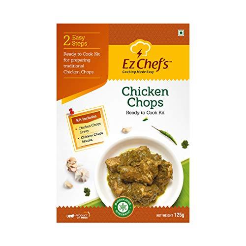 Ez Chef's Chicken Chops Kit | Ready to Cook in 2 Easy Steps | Just add Chicken | Spicy Side Dish