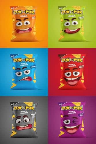 TUK-PUK Potato Chips Pani Puri flavour, Crunchy Chips & Snacks