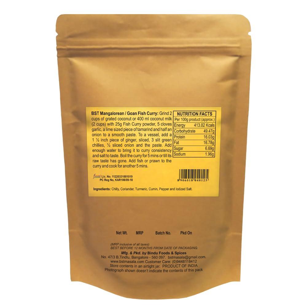 BST Mangalore/Goa Fish Curry Powder 250g | Tasty BST - NavaFresh ...