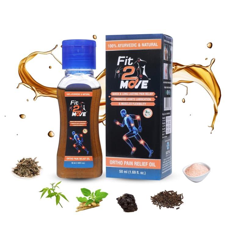 Fit 2 MOVE Ortho Oil for Joints, Knee, Neck Fit 2 MOVE - NavaFresh ...