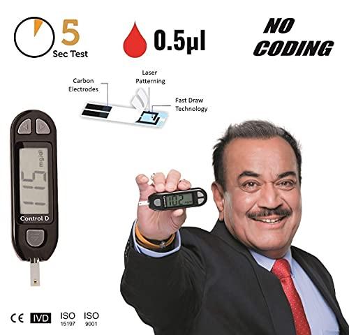 Control D Blood Glucose Monitor (Pack of 50 Control D