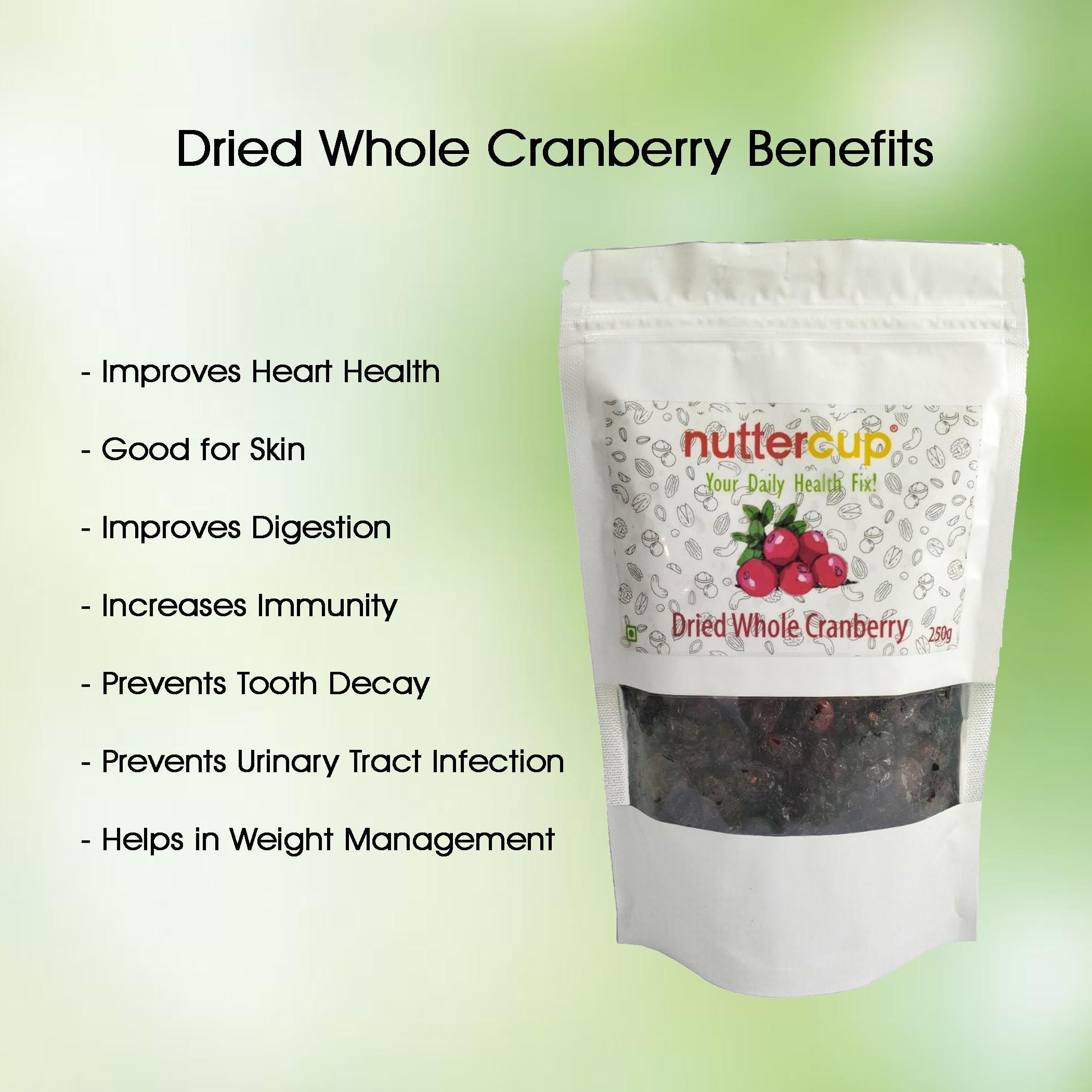 nuttercup Dried Whole Cranberry/Cranberries nuttercup