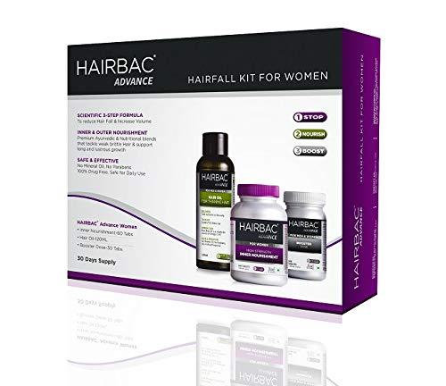 HAIRBAC ADVANCE anti Hair Fall Kit for Women HAIRBAC