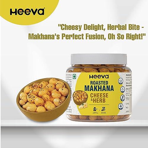 Heeva Roasted Makhana | Salt & Pepper (100g) Heeva - NavaFresh - United ...