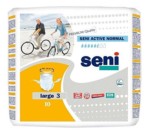 Seni Active Normal Adult Pull Ups - 10 Pieces (Large Seni