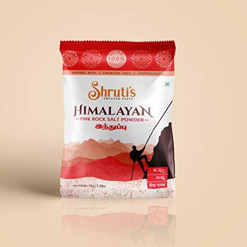 Himalayan Pink Salt Powder 1000 Gm Packs (1 Kg SHRUTI'S - NavaFresh ...