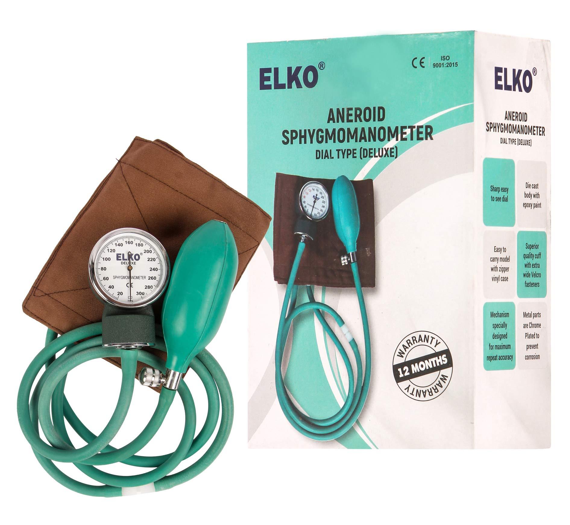 ELKO Dial Type Aneroid Sphygmomanometer Blood ELKO - NavaFresh - United ...