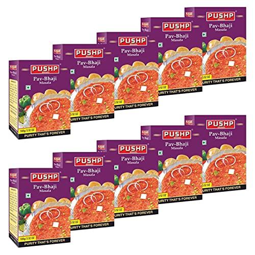 Pushp Brand Pav Bhaji Masala Box (100g pack) (Pack Pushp