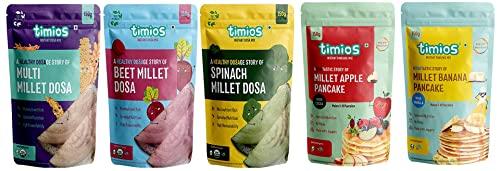 Millet Instant Mixes- Dosa +Pancakes Timios - NavaFresh - United States