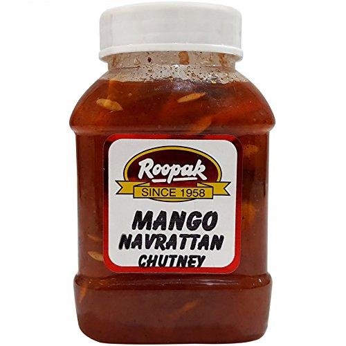 Roopak Chutney - Mango Navarattan, 400g Jar Roopak - NavaFresh - United ...